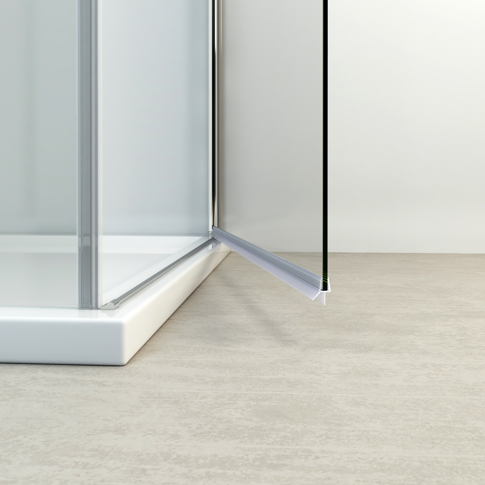 Duschdichtung Dusche Wasserabweiser Duschkabine Ersatzdichtung ...