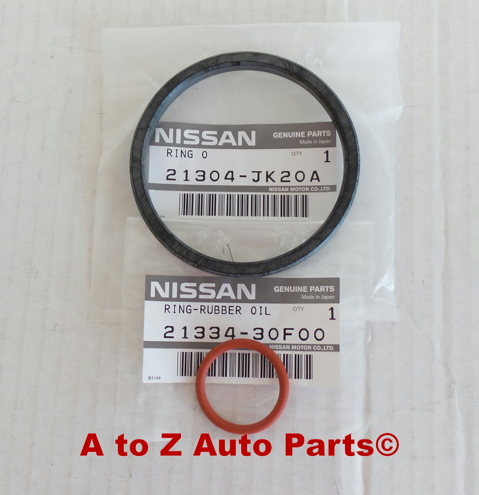 NEW 2001-2004 Nissan Pathfinder or Xterra 3.5L Oil Cooler O-Ring Gasket ...