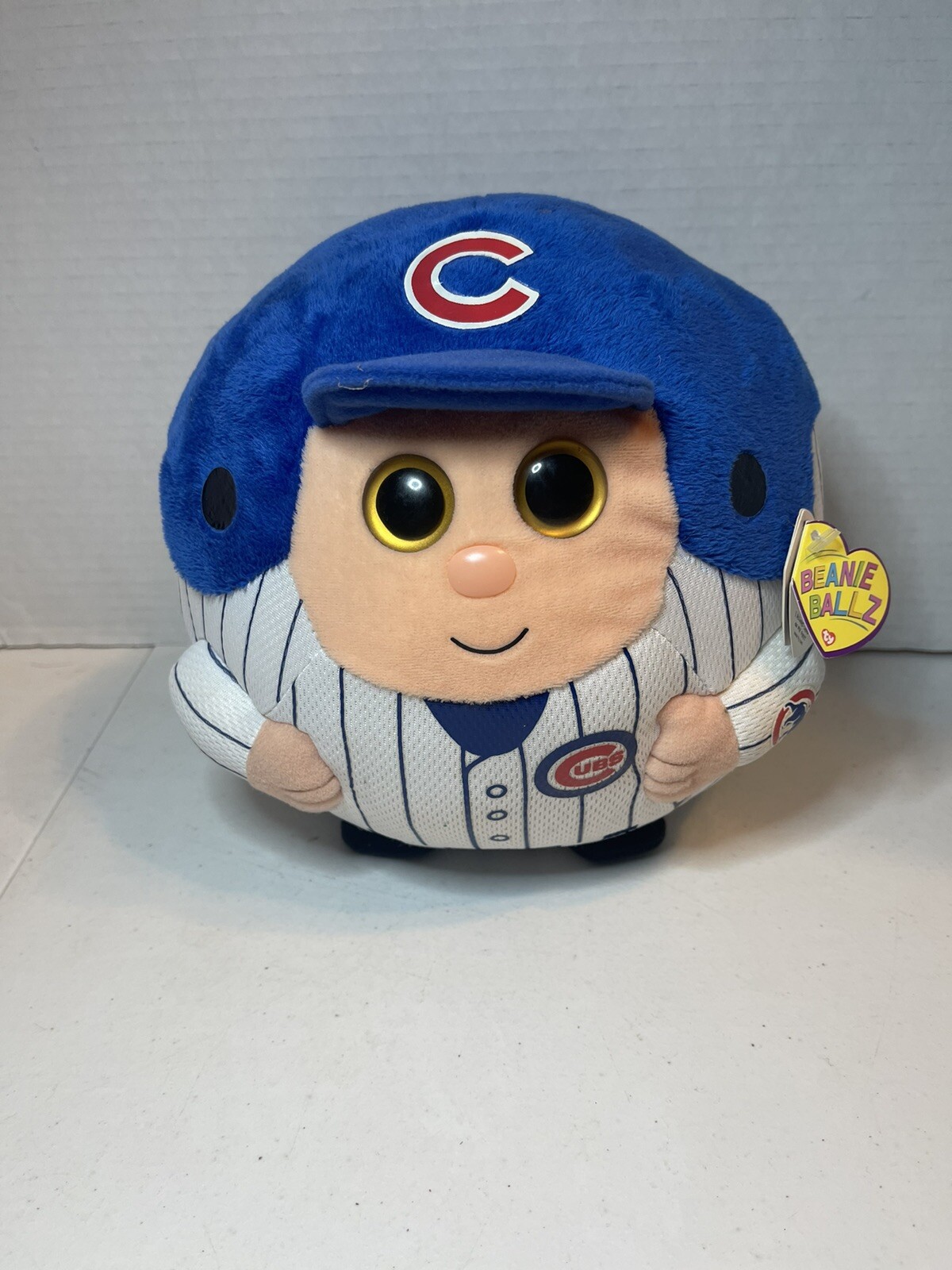 Chicago Cubs TY Beanie Baby Ballz Balls Plush NWT MLB Baseball uniform ...