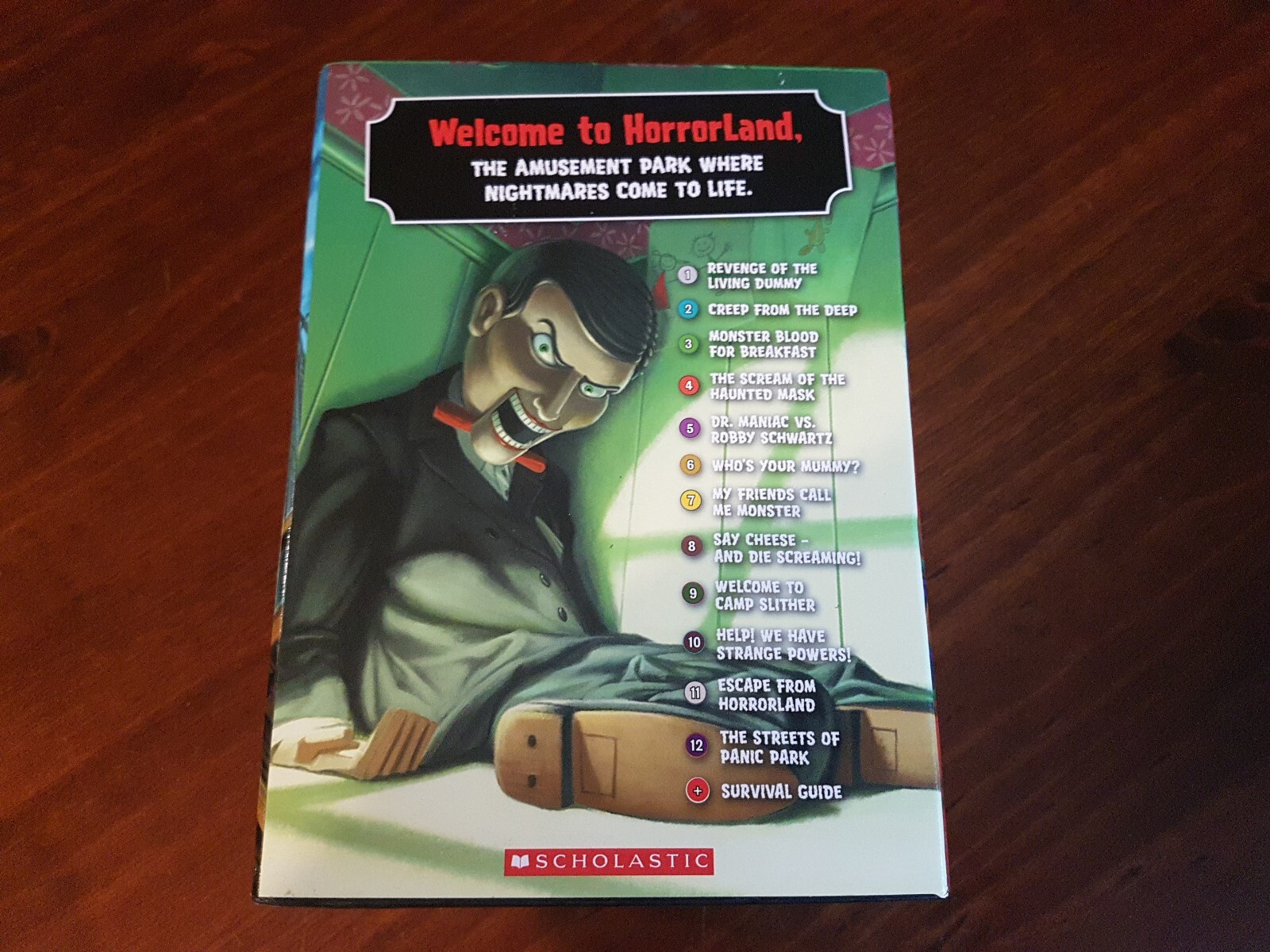 R.L,Stine, Goosebumps HorrorLand Book Series Box Set Books 1-12 ...
