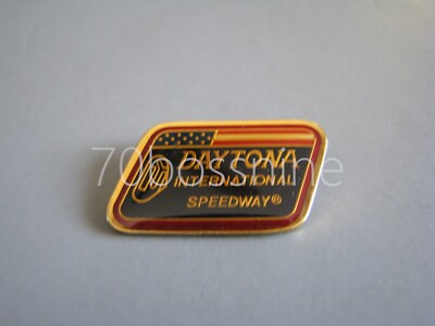 EARLY DAYTONA INTERNATIONAL SPEEDWAY LOGO NASCAR RACING HAT PIN LAPEL ...