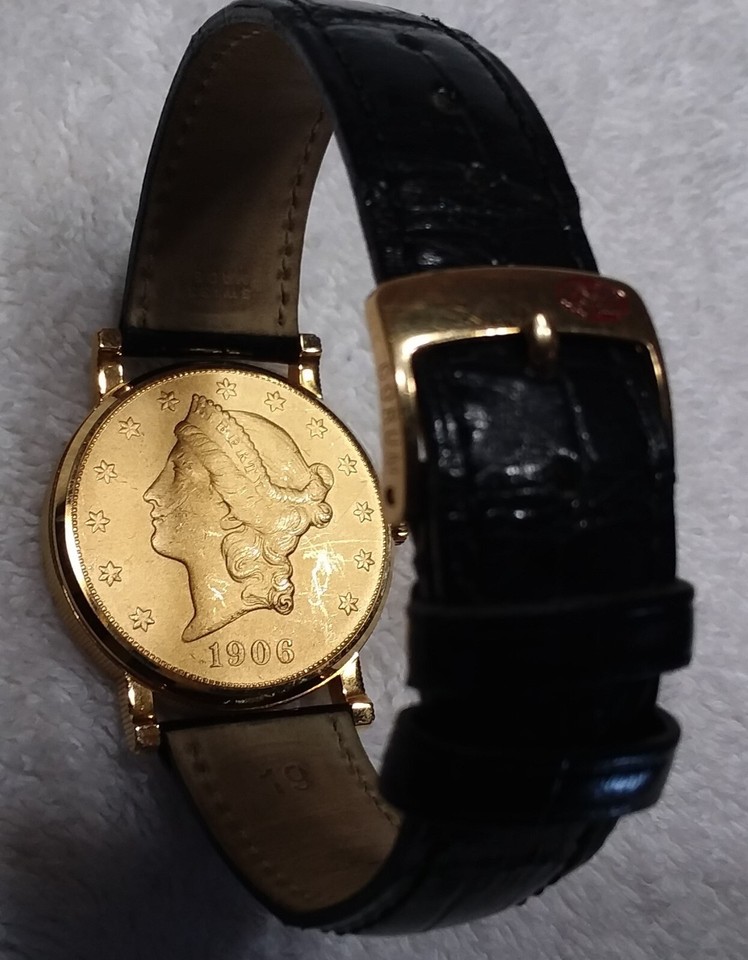 Corum Watch Twenty Dollars Gold Piece Coin | eBay