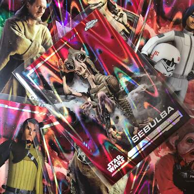 2024 Topps Chrome Star Wars TORO CALICAN Base Red Blaster RayWave #50 ...