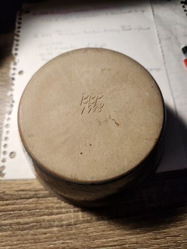 Beaumont Brothers Pottery BBP Small Bowl Salt Glazed Blue Heart 1998 | eBay