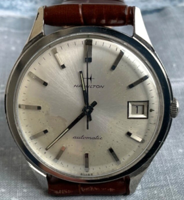 Vintage Hamilton Automatic Wristwatch 679 Men's 33mm Swiss Watch Fresh ...