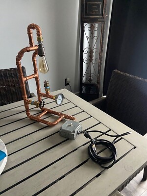 Custom Copper Pipe lamp | eBay