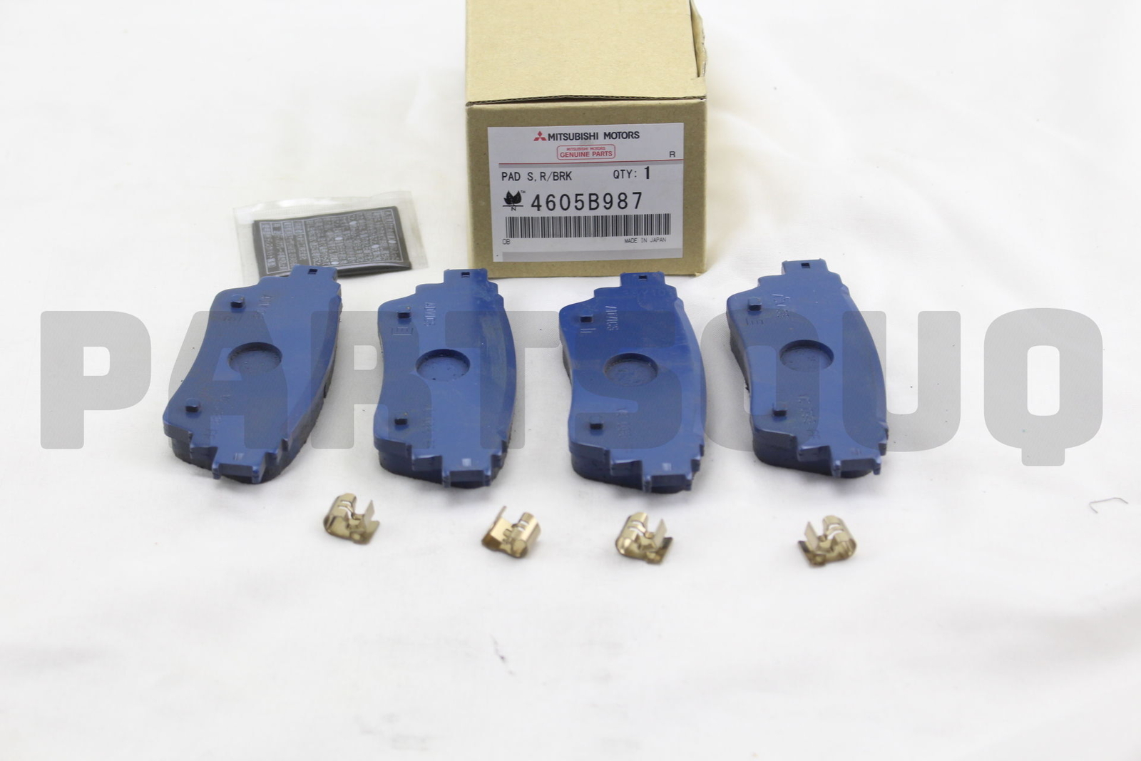 4605B987 Genuine Mitsubishi PAD SET,RR BRAKE | eBay