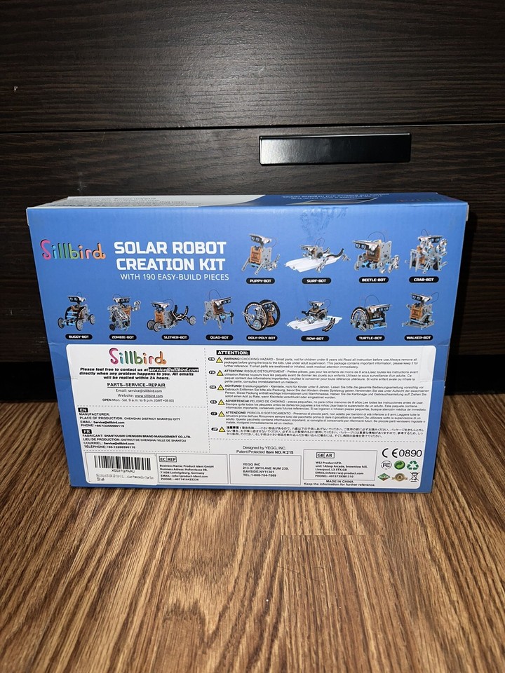 Discovery Kids Mindblown STEM 12-in-1 Solar Robot Creation 190-Piece ...