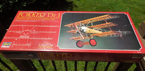 Hasegawa 1/8 Red Baron Triplane Fokker Dr I Scale Museum Model Series ...