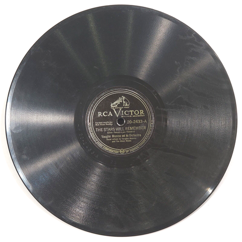 Vaughn Monroe 1947 STARS REMEMBER 78 RPM 10 inch RCA VICTOR 20-2433 VG+ ...