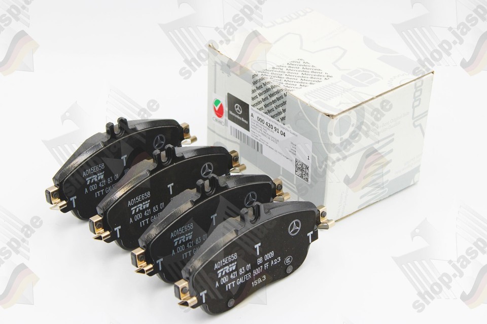 Mercedes-Benz Genuine Brake Pads Set Front A0004209104 | Genuine OEM ...