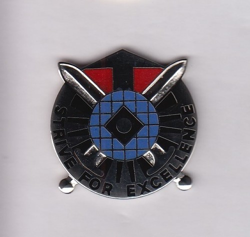 527th MILITARY INTELLIGENCE BN MI crest DUI badge c/b G-23 | eBay