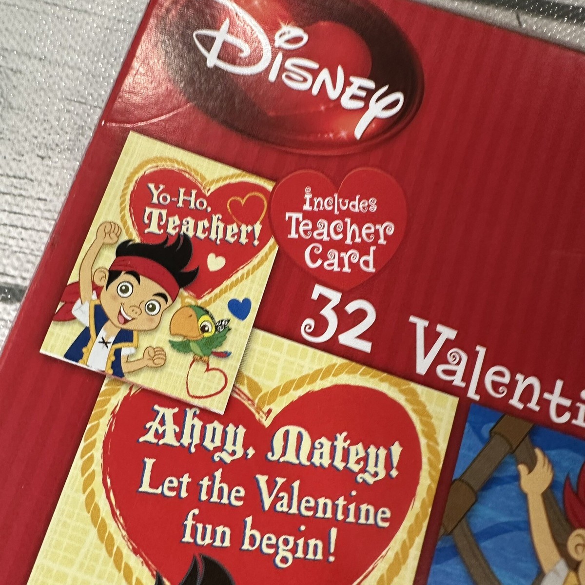 Printable Jake And The Neverland Pirates Valentine Cards Disney