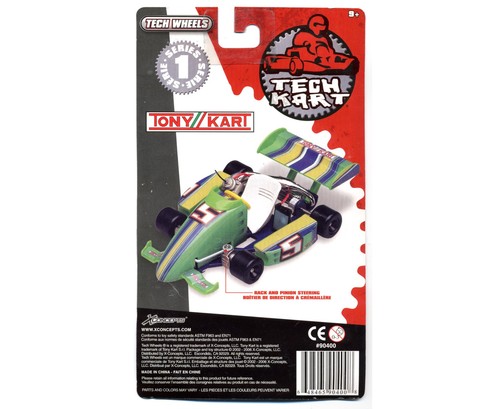 TECH-KART, Tony-Kart 44 blue go-kart X-Concepts, 1:12 scale 6", New ...