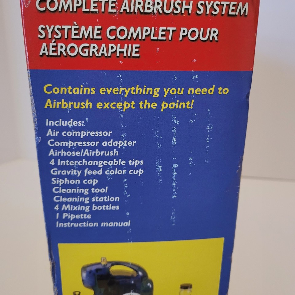 2003 Testors Complete Airbrush System 50654 Complete In Box | eBay