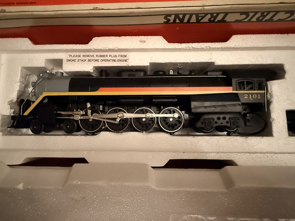 Lionel 6-18011 O Gauge Chessie 4-8-4 T1 Steam Locomotive & Tender #2101 ...
