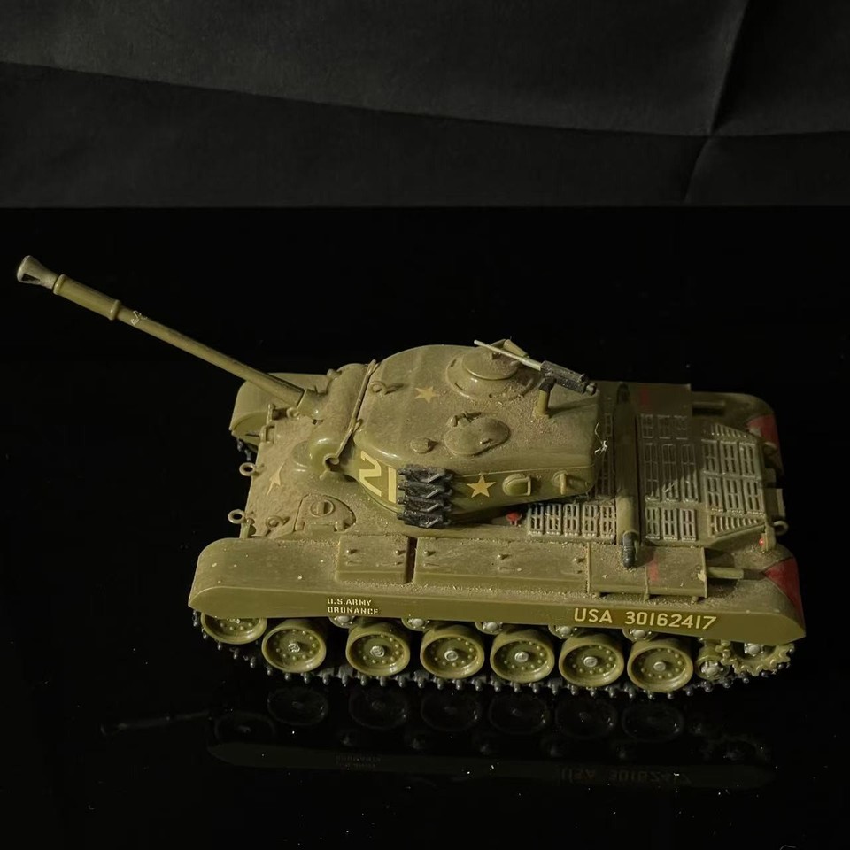 Unpainted 1:35 Scale M26 Pershing Tank Model Kit – 7" Long WWII US ...