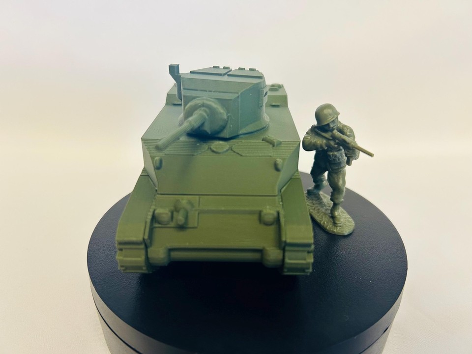 M5 (x4) Stuart US Army WWII Tanks: 1/32 Army Men Scale | eBay