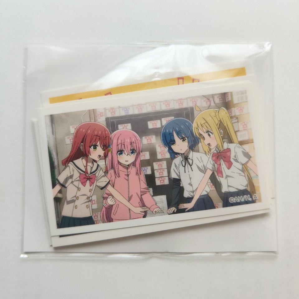 Bocchi the Rock Comiket C101 Goods Scene Photo Sticker 10 Piece Set ...