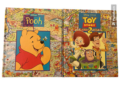 Disney Vintage Children's Books - Pooh & Toy Story 2 | eBay