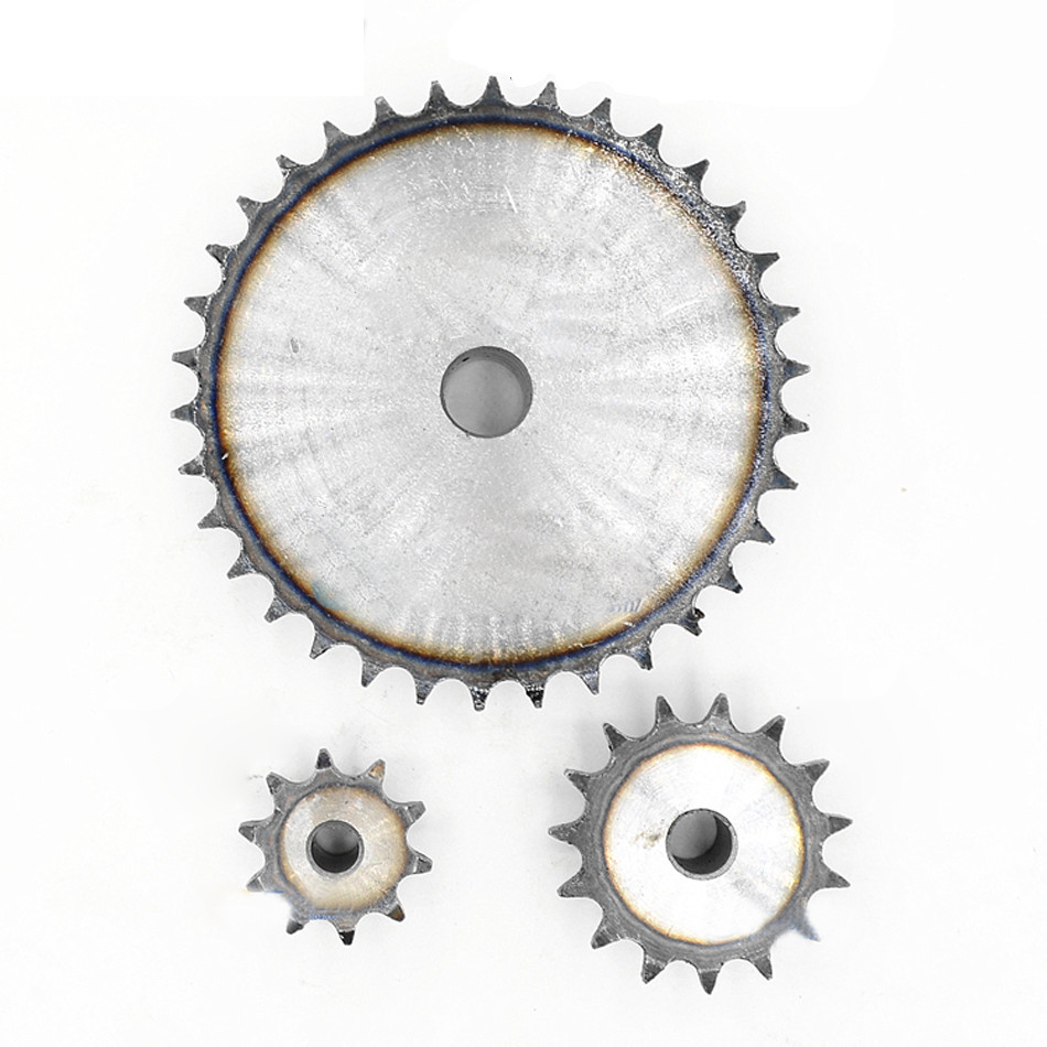 #40 Chain Drive Sprocket 9/10/11/12/13/14/15T Pitch 12.7mm For #40 08B ...