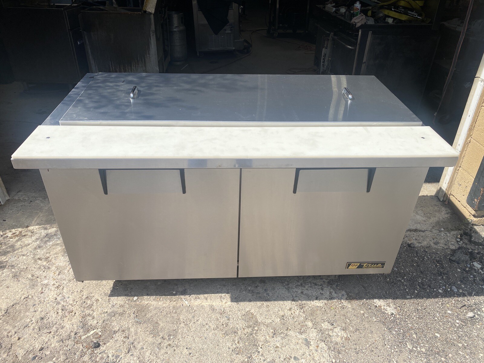 True Mega Top 60” Sandwich Prep Table, Excellent! | eBay