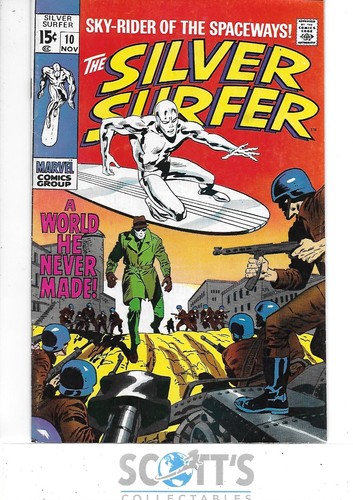 SILVER SURFER #10 FN | eBay UK