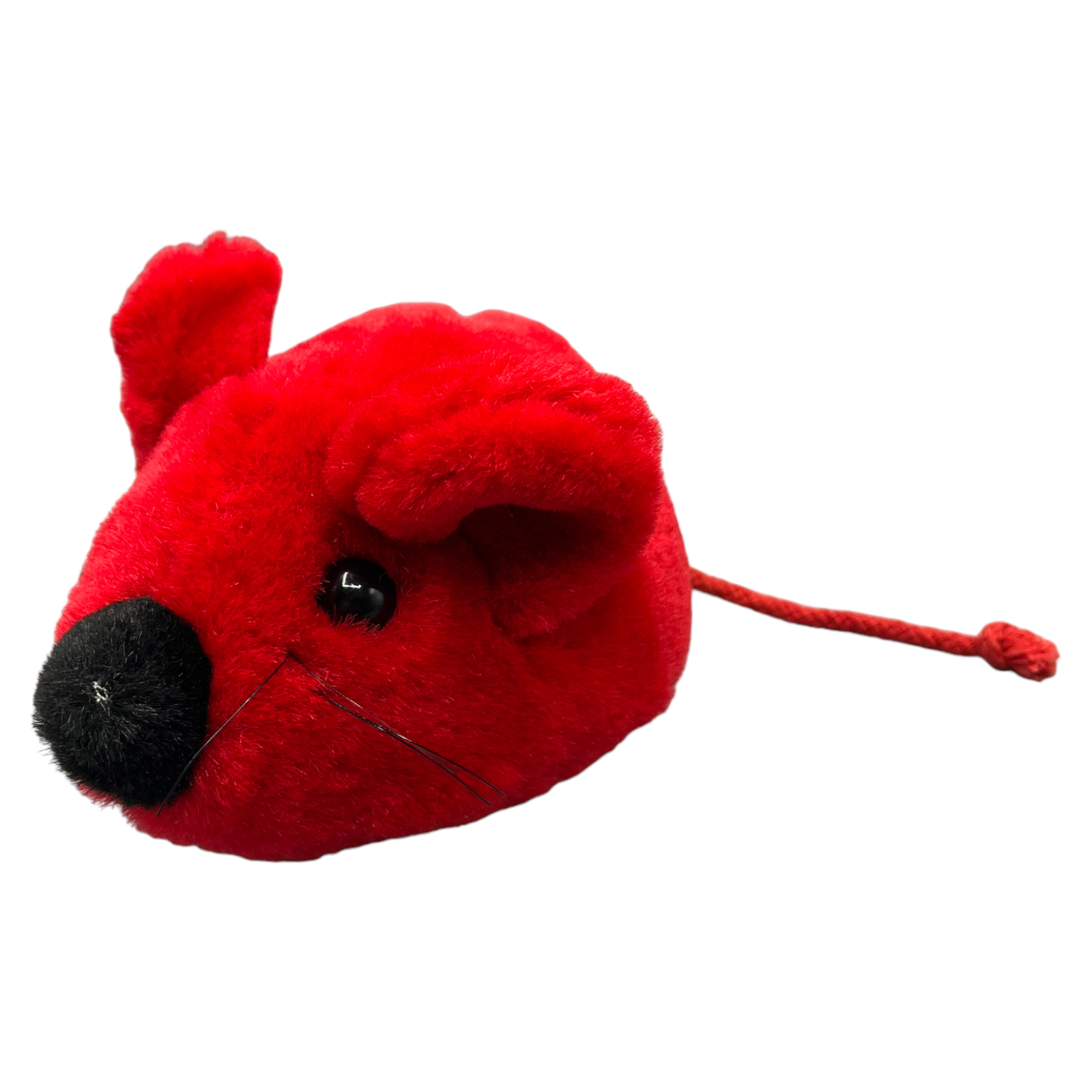 SIGIKID Rote Maus ca 26cm Stofftier Plüsch Ratte Rar Sammler schwarze ...