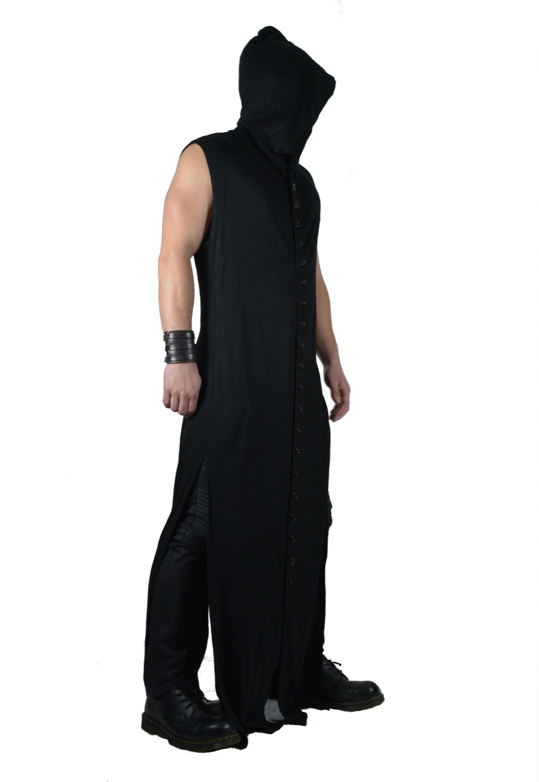 SHRINE GOTHIC STEAMPUNK RITUAL MEDIEVAL COTTON BLACK VAMPIRE WRAITH ...