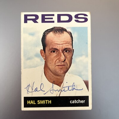 HAL SMITH 1964 TOPPS AUTOGRAPHED SIGNED AUTO BASEBALL CARD | eBay