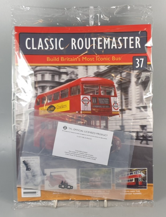 HACHETTE 1/12 BUILD THE CLASSIC ROUTEMASTER ISSUES WITH PARTS , TAKE ...