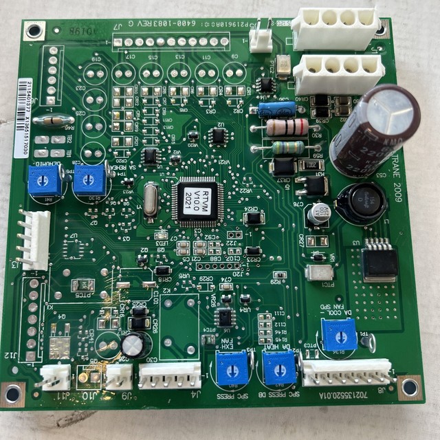 Trane American Standard 6400-1083 Rev G Control Circuit Board Mod02554 ...