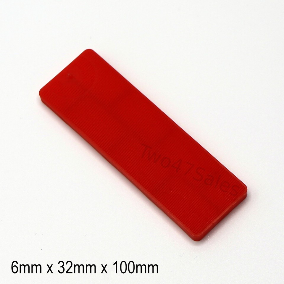Flat Glazing Packer 32mm plastic mixed Shim window upvc spacer Flooring ...