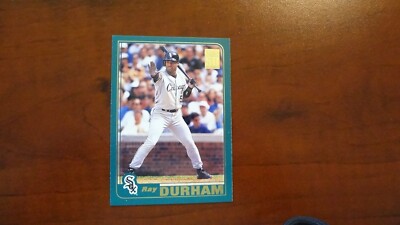 2001 TOPPS # 492 RAY DURHAM BASEBALL CARD | eBay