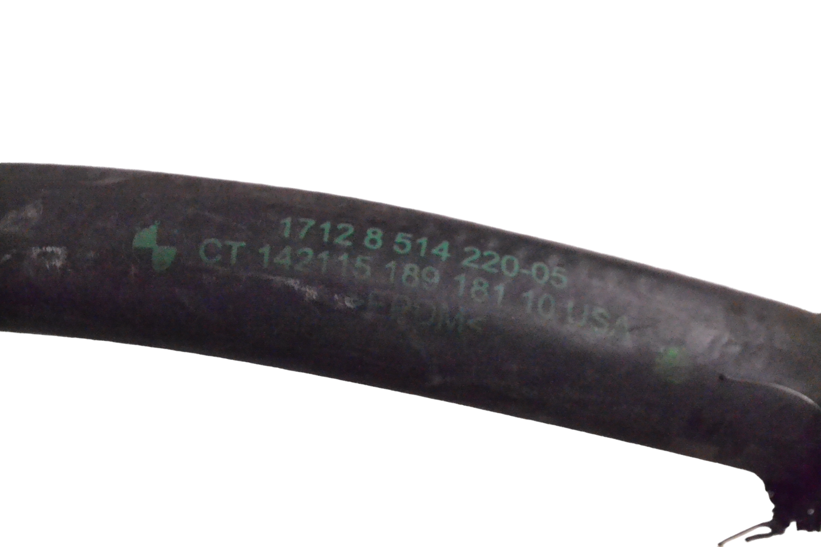 BMW X6 Coolant Hose Pipe Line 8514220 F16 xDrive 40d 2016 RHD 17185630 ...