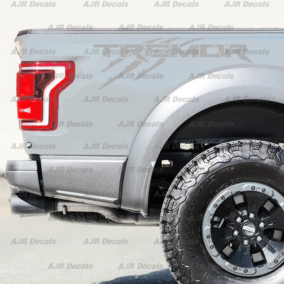 Tremor Scratches Decals Fits Ford Bedside Truck Sticker Vinyl in 6 ...