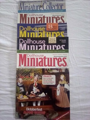 Lot of 5 Dollhouse Miniatures (2000 & 2011) magazines | eBay