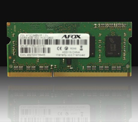 4897033782517 AFOX SO-DIMM DDR3 8GB Speichermodul 1333 MHz LV 1,35V ...
