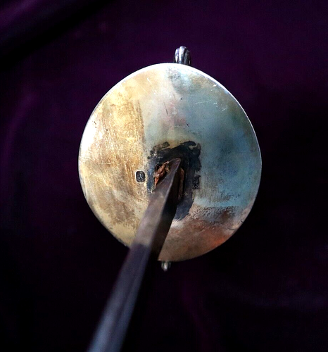 REVOLUTIONARY WAR SILVER HILT HALLMARKED WILLIAM KINMAN GOLD PLATE ...