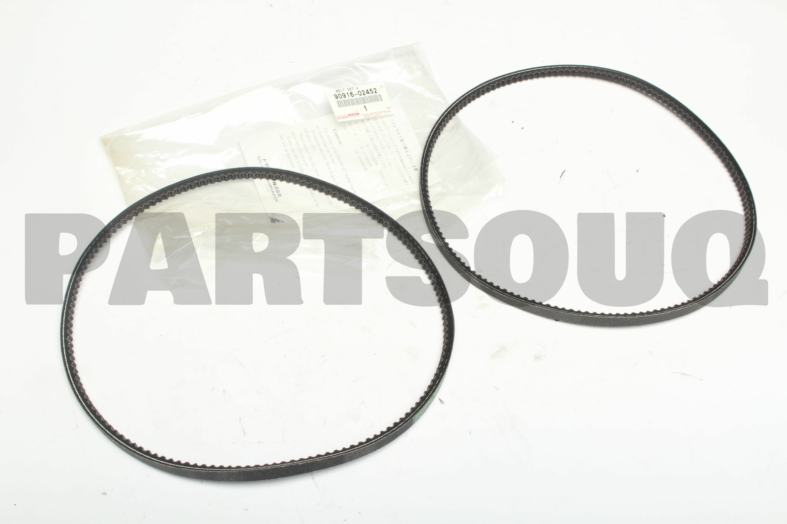 9091602452 Genuine Toyota BELT, V(FOR FAN & ALTERNATOR) 90916-02452 ...