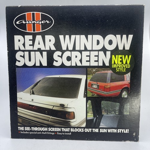 Vintage NEW IN BOX Aunger Rear Window Sun Screen Ford Corsair Nissan ...