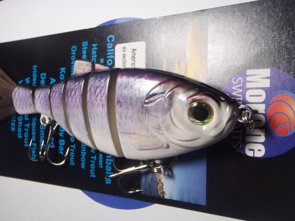 Swimbaits Morone American Shad Herring Jointed Swimbaits 6 " Striper ...