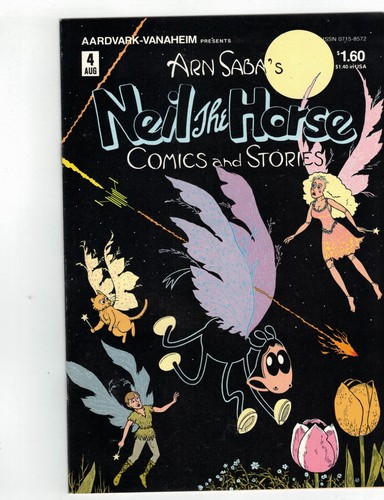 NEIL THE HORSE #4,, Arn Saba, Aardvark, 1986 NM | eBay