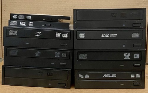 Lot of 9 SATA Desktop Optical DISC Drives - From Various Manufactures ...