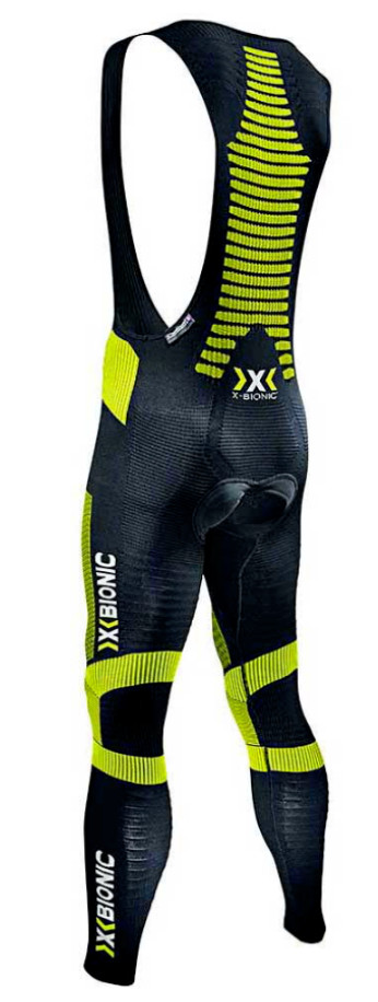 X-Bionic O020630 Biking Power Bib Tight With Pad Men's Size S Black ...
