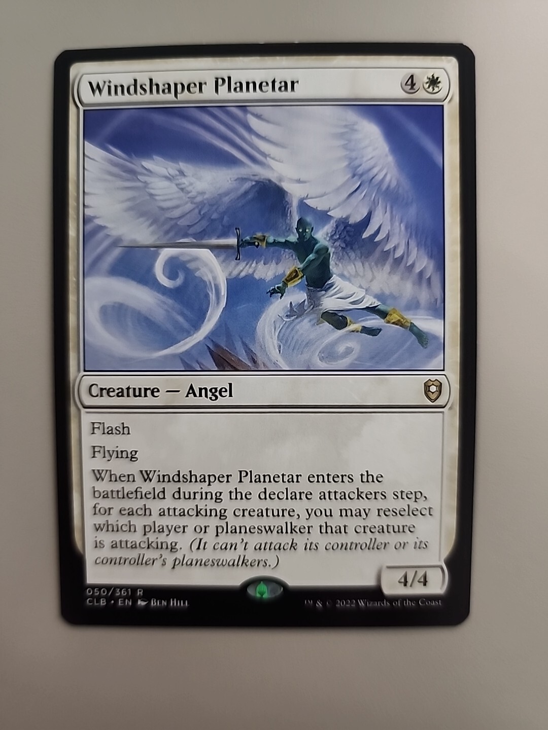 MTG Windshaper Planetar Comm Legends: Baldur's Gate 050/361 Regular Rare | eBay