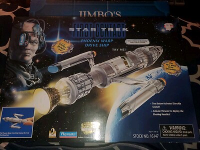 Star Trek First Contact Phoenix Warp Drive Ship Stock #16147 Playmates ...