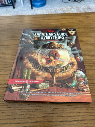 D&D 5E Xanathar’s Guide to Everything Hardcover Book Dungeons & Dragons ...
