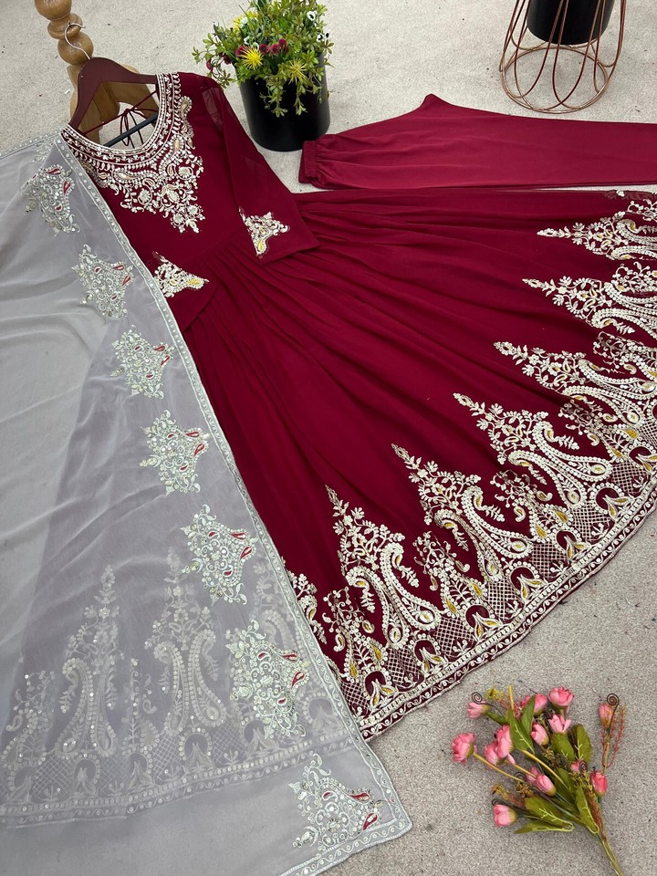 Pakistani Salwar Kameez Ready To Wear Dress Suits Wedding Party ...