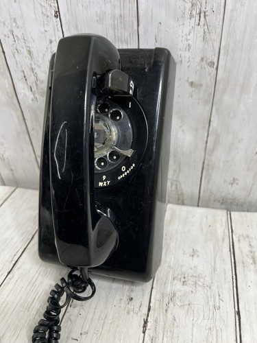 Vintage Stromberg Carlson Black Rotary Wall Phone Telephone No Cords ...